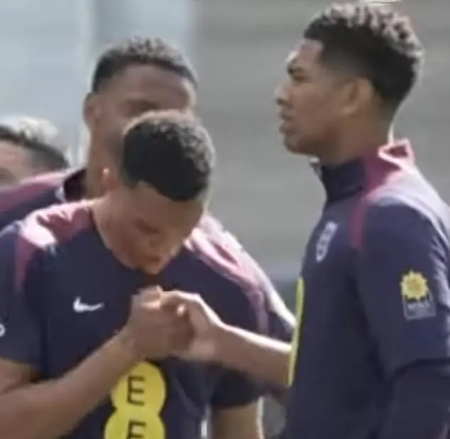 England's blossoming bromance: Jude Bellingham and Trent Alexander ...
