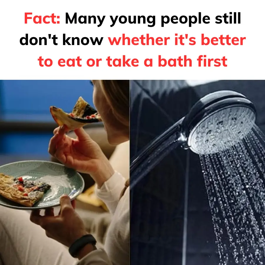 Fact: Many young people still don't know whether it's better to eat or ...