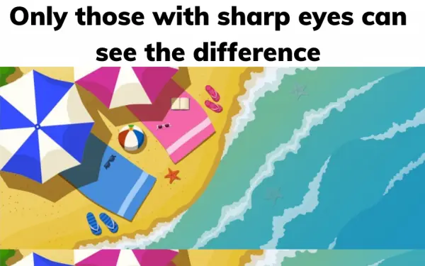 Only those with sharp eyes can see the difference