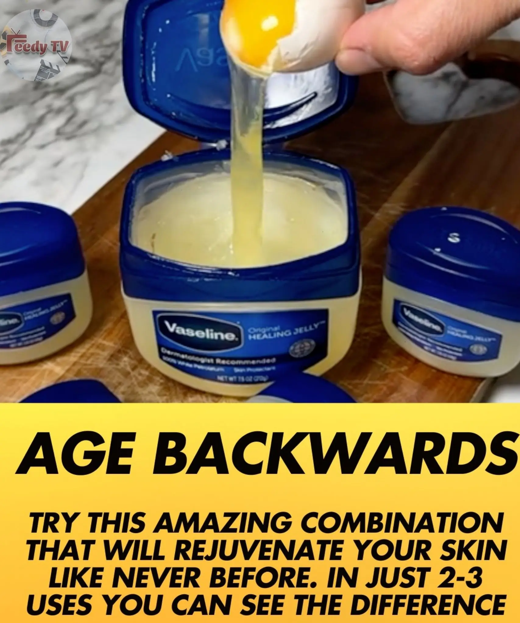 Vaseline Anti Aging Hack