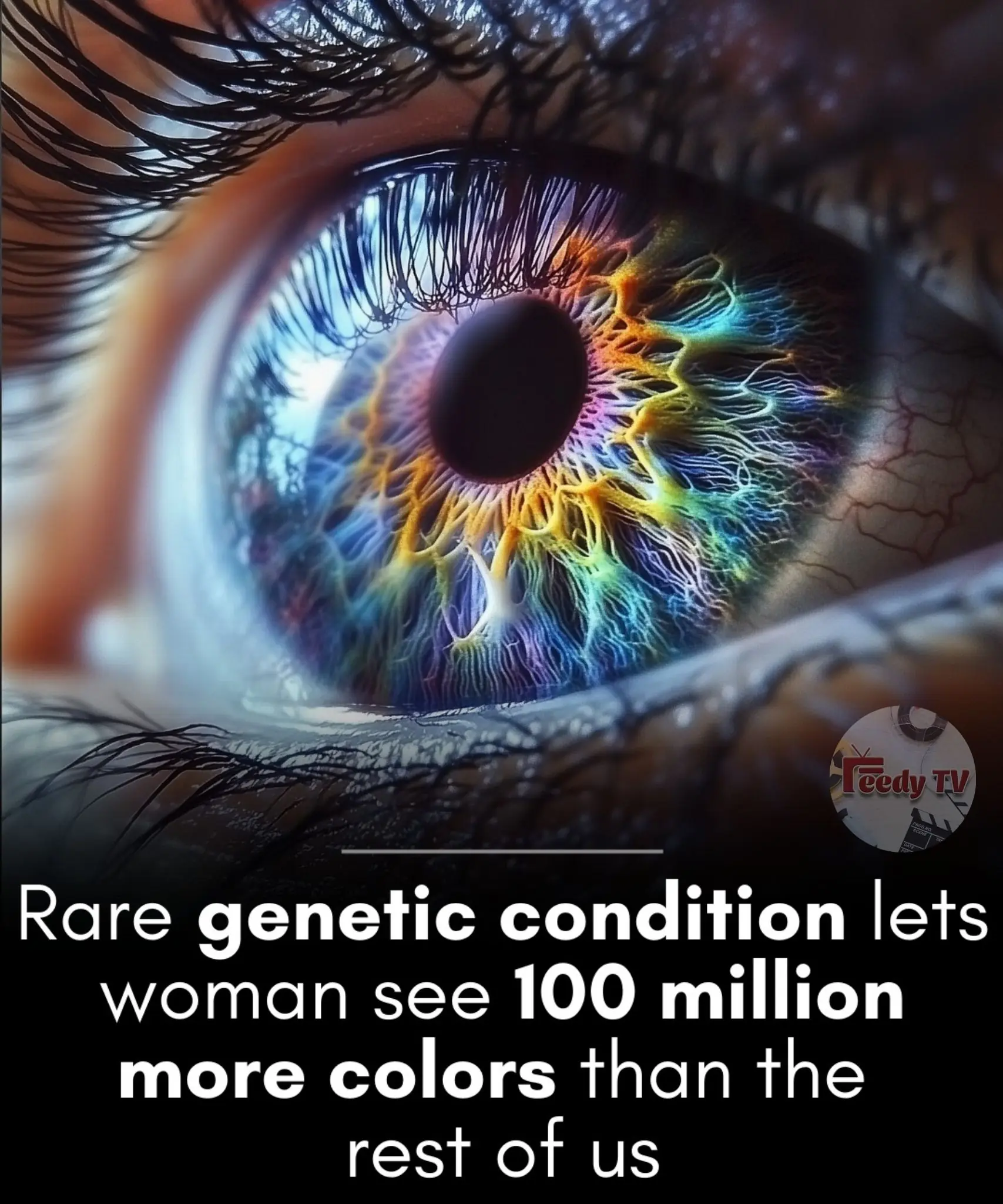 I’m really just high on life and beauty’: the woman who can see 100 ...