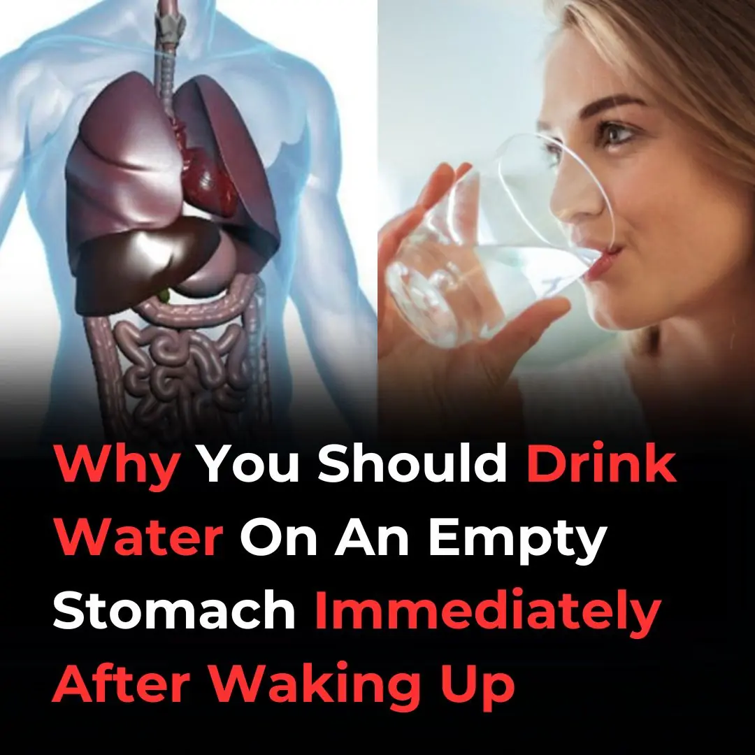 Why You Should Drink Water On An Empty Stomach Immediately After Waking Up
