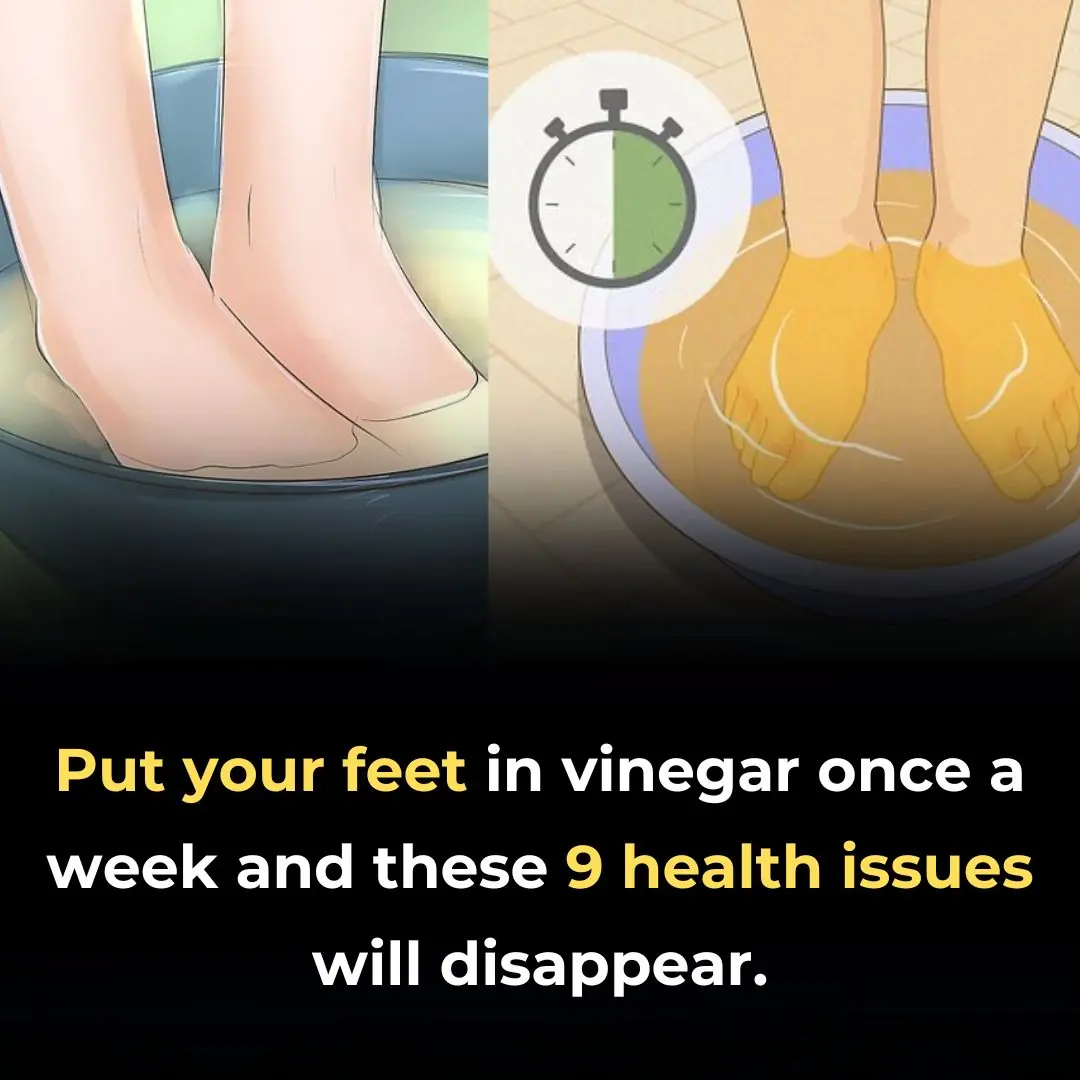 Soak Your Feet in Vinegar Once a Week and Watch These 9 Health Problems ...