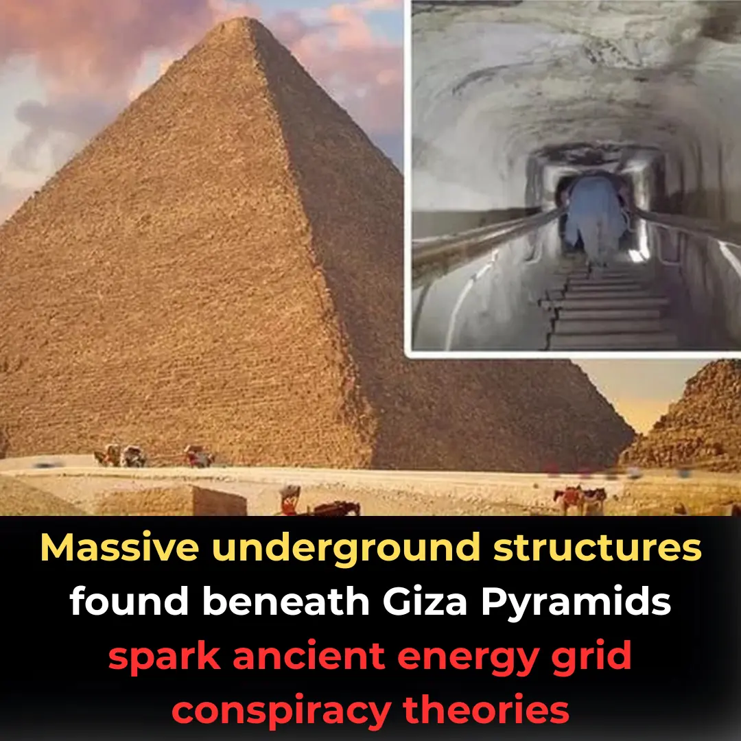 Massive underground structures found beneath Giza Pyramids spark ...