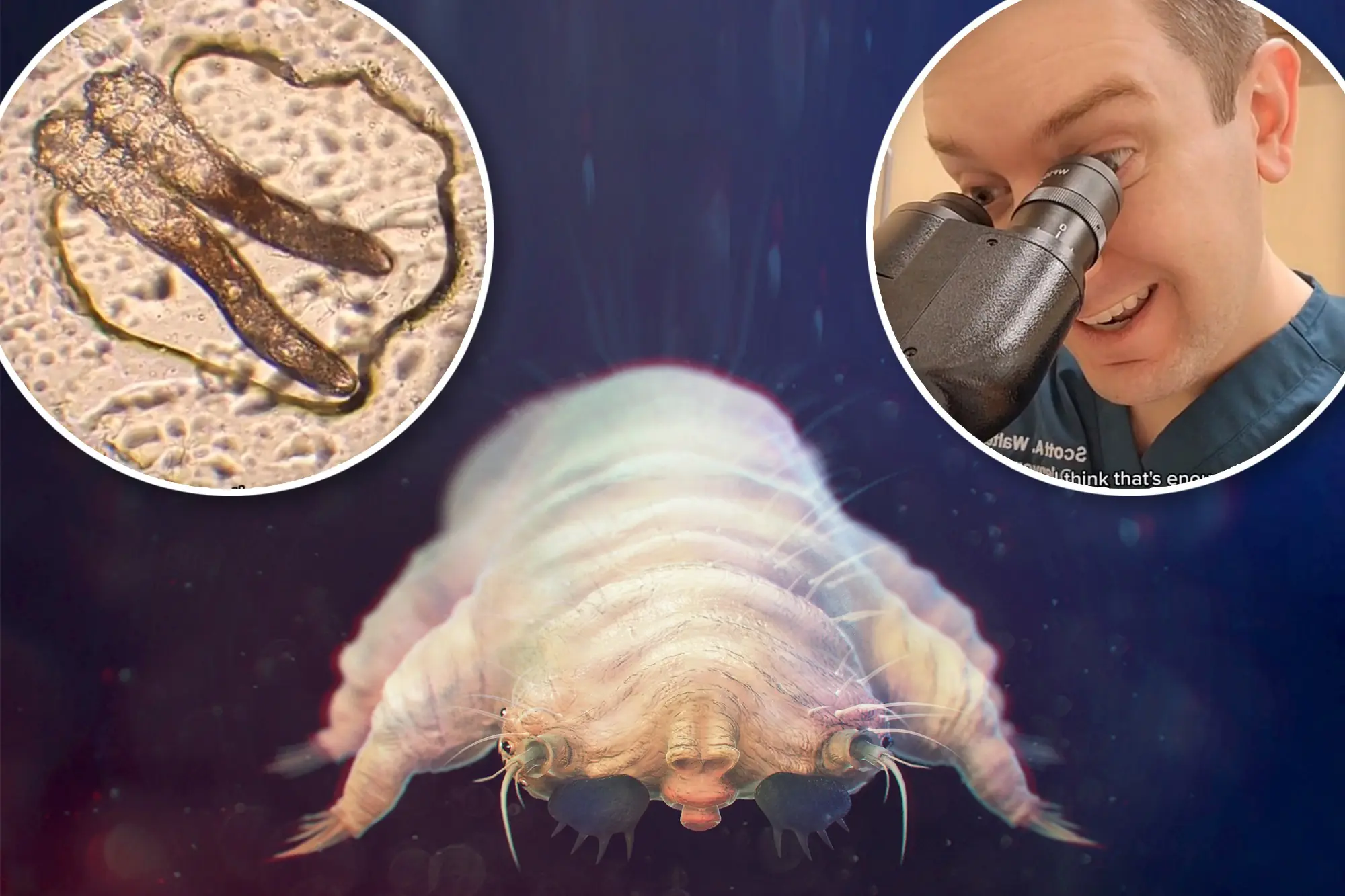 Microscopic Mites P00ping on Your Face? Viral Simulation Unveils ...