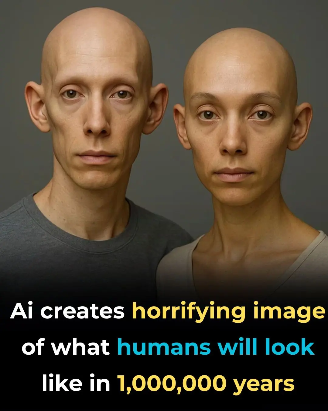 Terrifying AI Prediction Reveals What Humans May Look Like In A Million ...