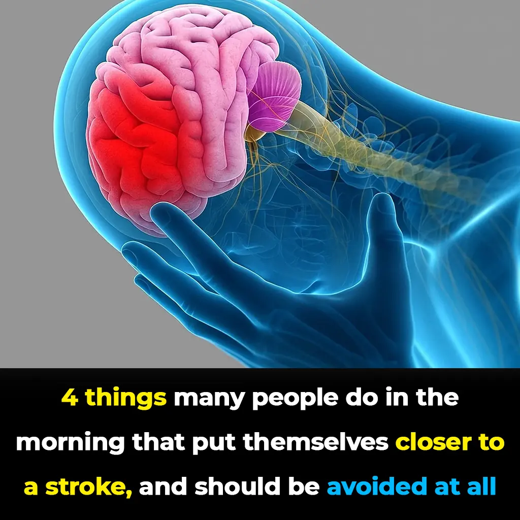 4 common morning habits that may increase your risk of stroke