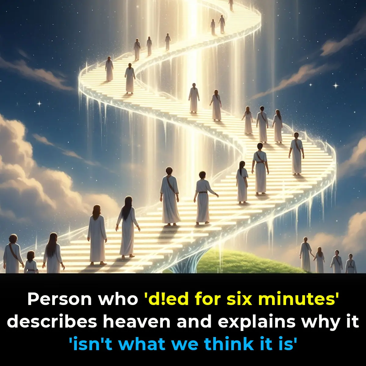 Person who 'died for six minutes' describes heaven and explains why it ...