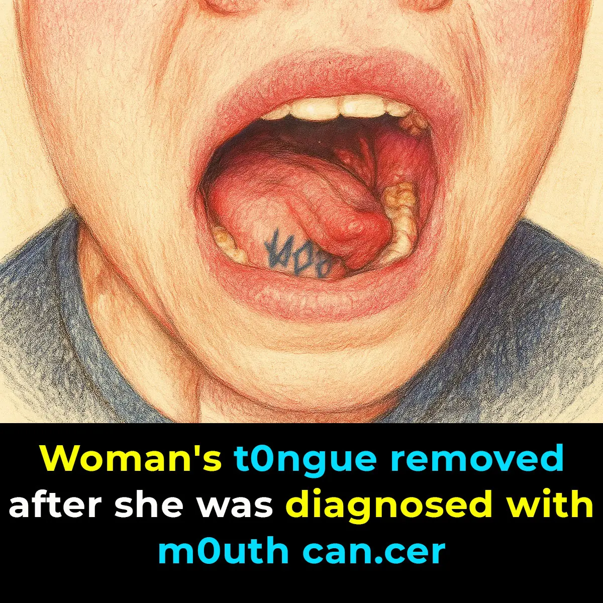 Young Woman Has Tongue Removed After Mouth Ulcer Turns Out to Be Cancer