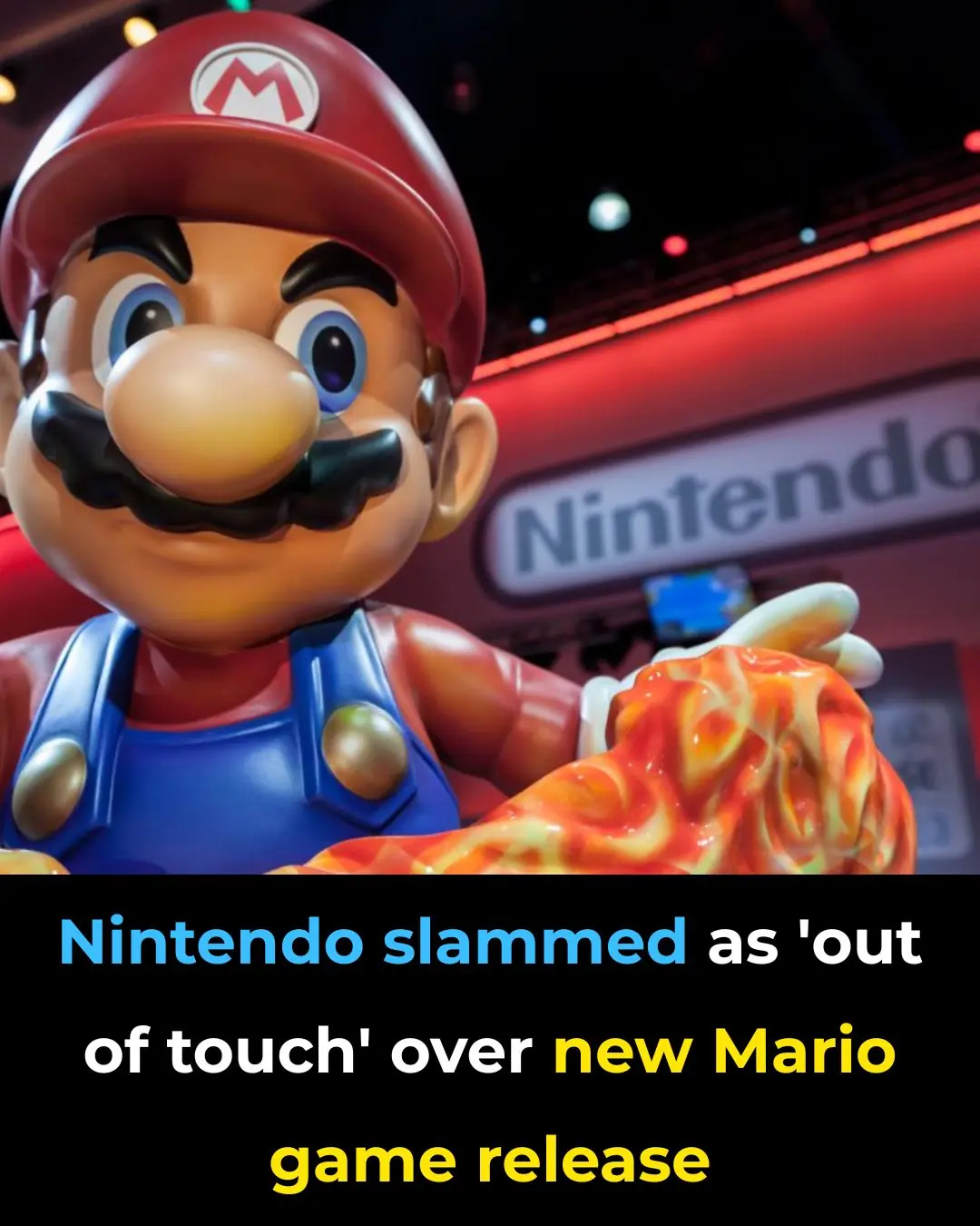 Nintendo slammed as 'out of touch' over new Mario game release