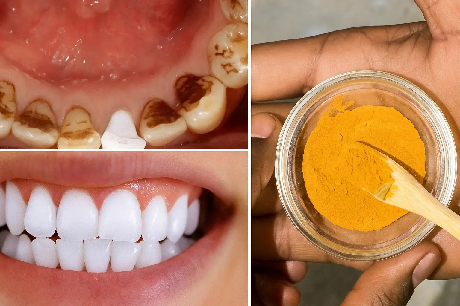 Whiten Your Teeth in Just 2 Minutes: The Natural Turmeric and Baking ...