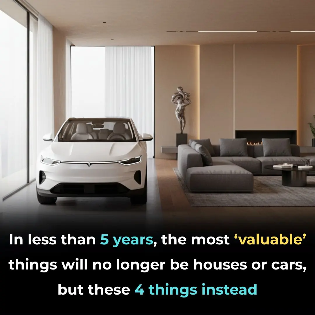In less than 5 years, the "most expensive" thing will not be a house