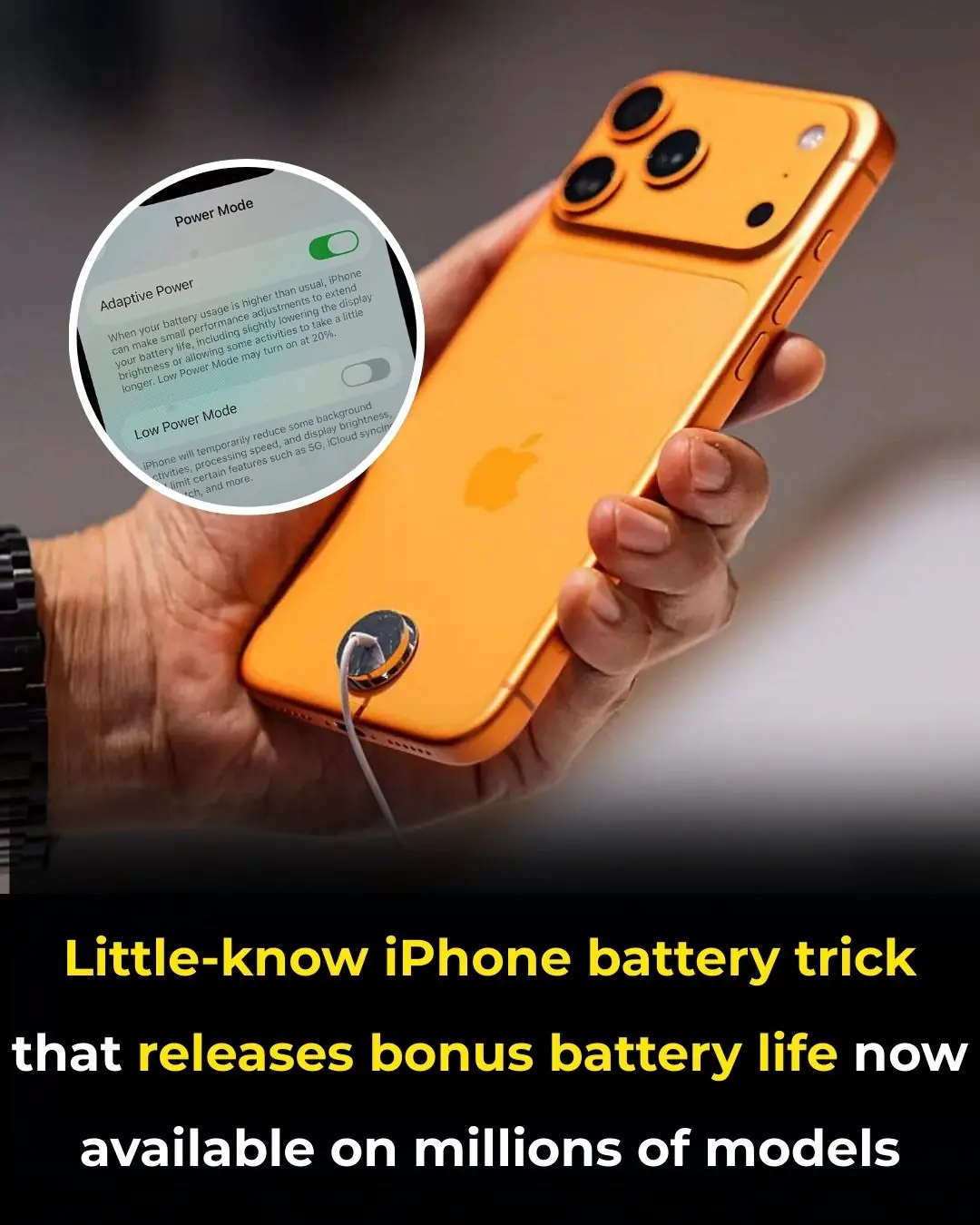 Little-known iPhone battery trick that releases bonus battery life now ...