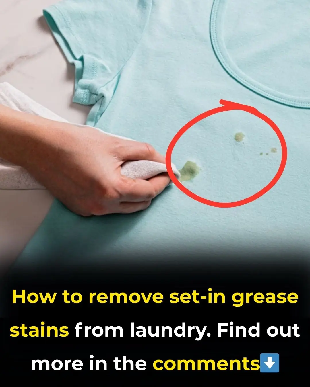 How To Remove Set-in Grease Stains From Laundry