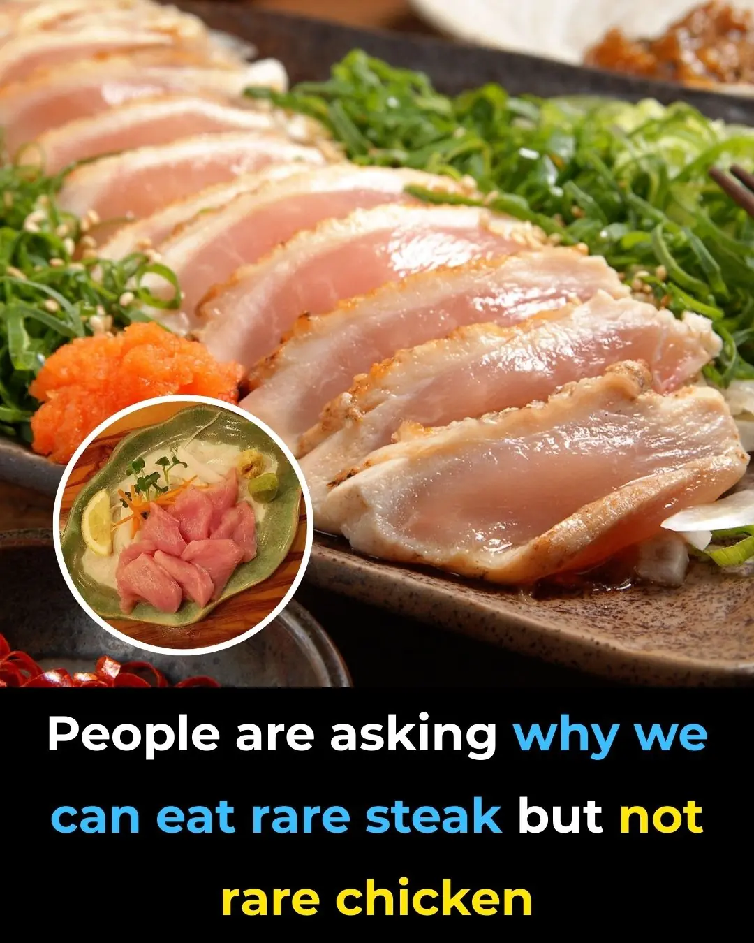 Why You Should Never Order Chicken Rare