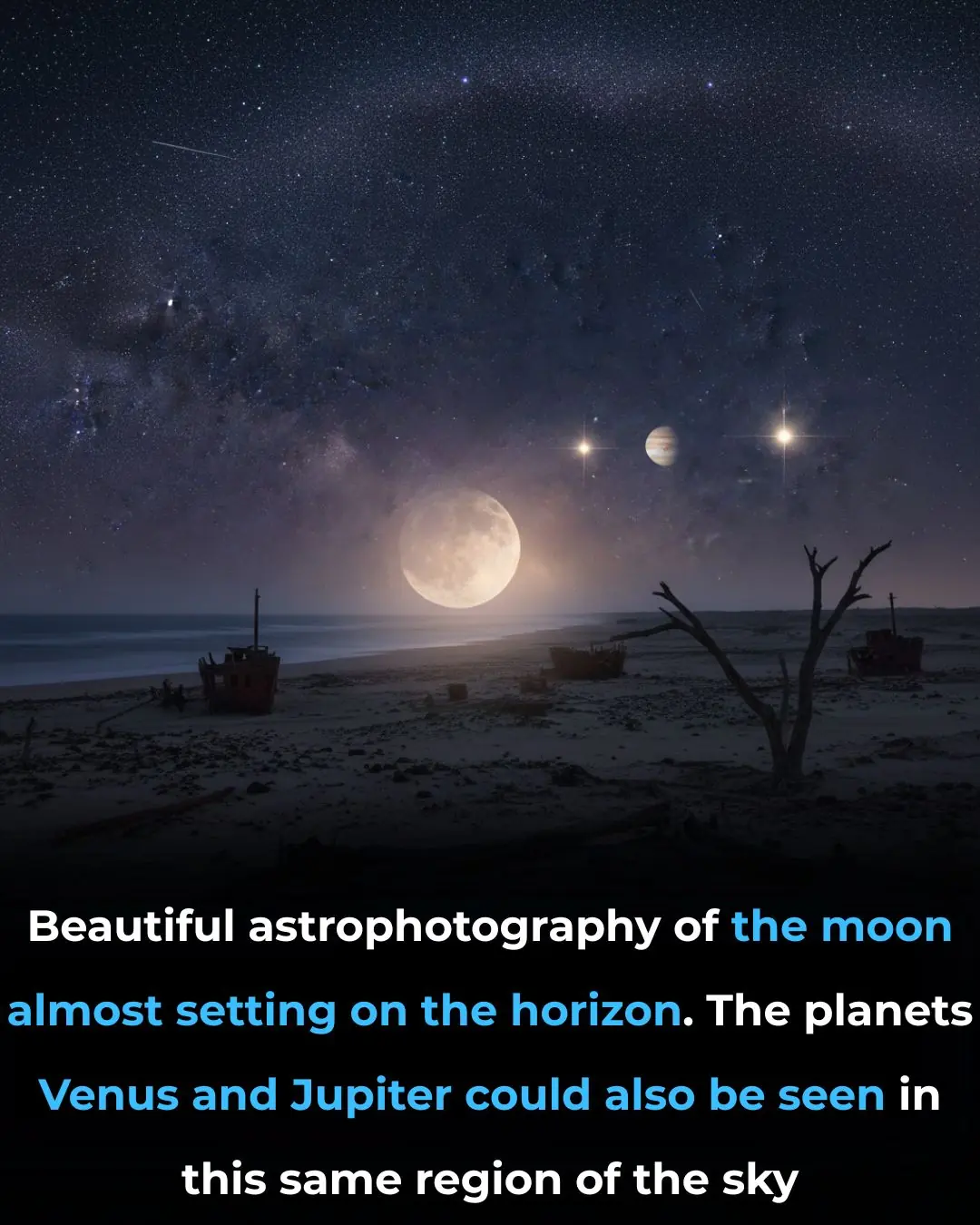 Two planets will form a ‘smiley face’ with the moon on April 25. Here’s ...