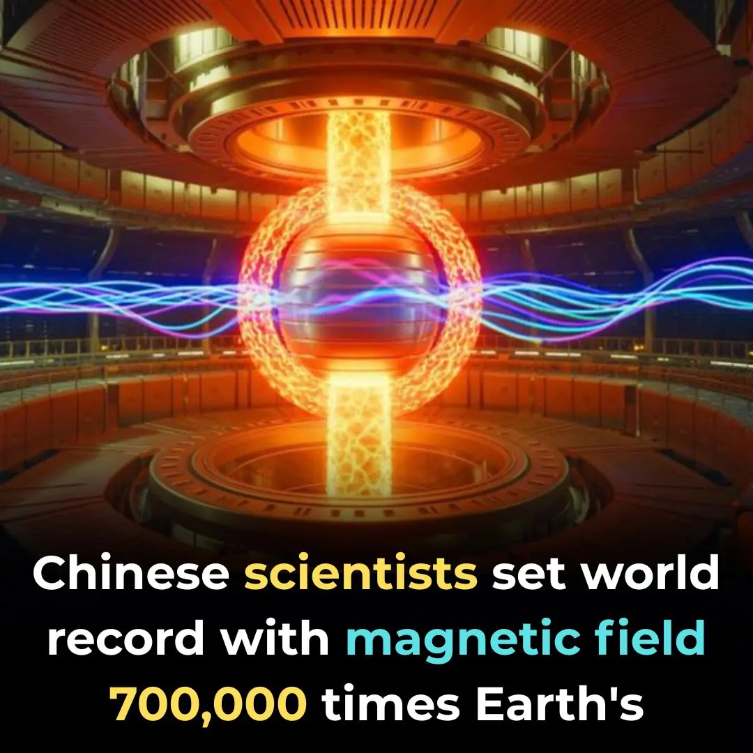 Chinese Scientists Break Magnetic Field Record — 700,000 Times Stronger ...