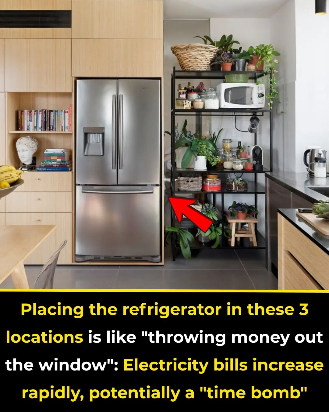 Placing Your Refrigerator in These 3 Spots Is Like “Throwing Money Out ...