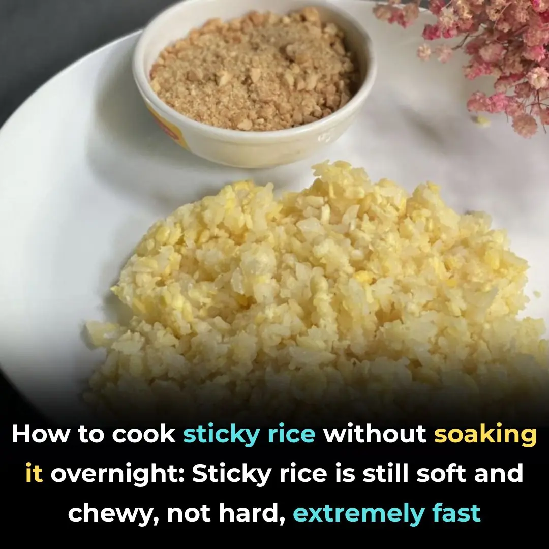 How to cook sticky rice without soaking it overnight: Sticky rice is ...