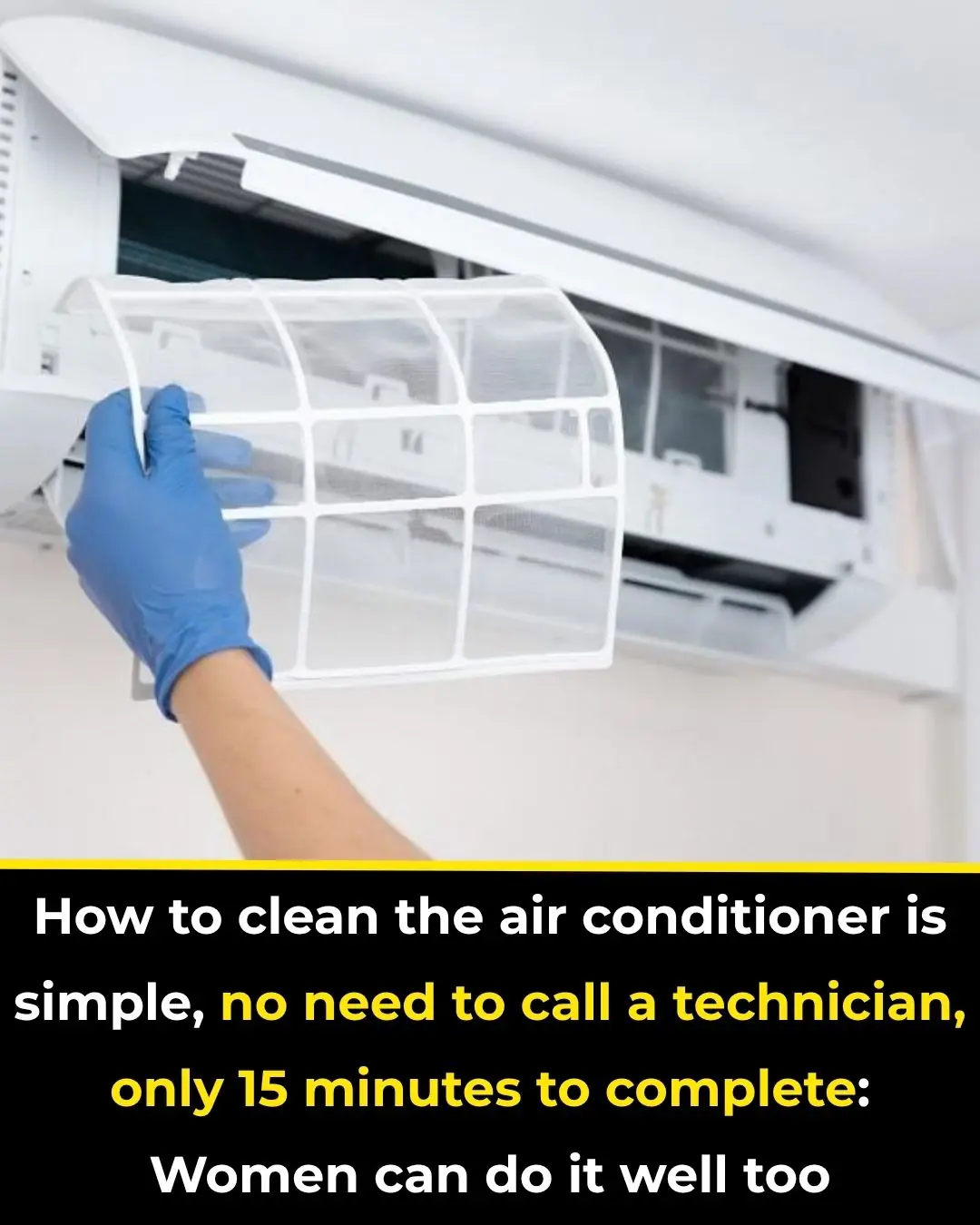 How to Clean Your Air Conditioner at Home in Just 15 Minutes – No ...