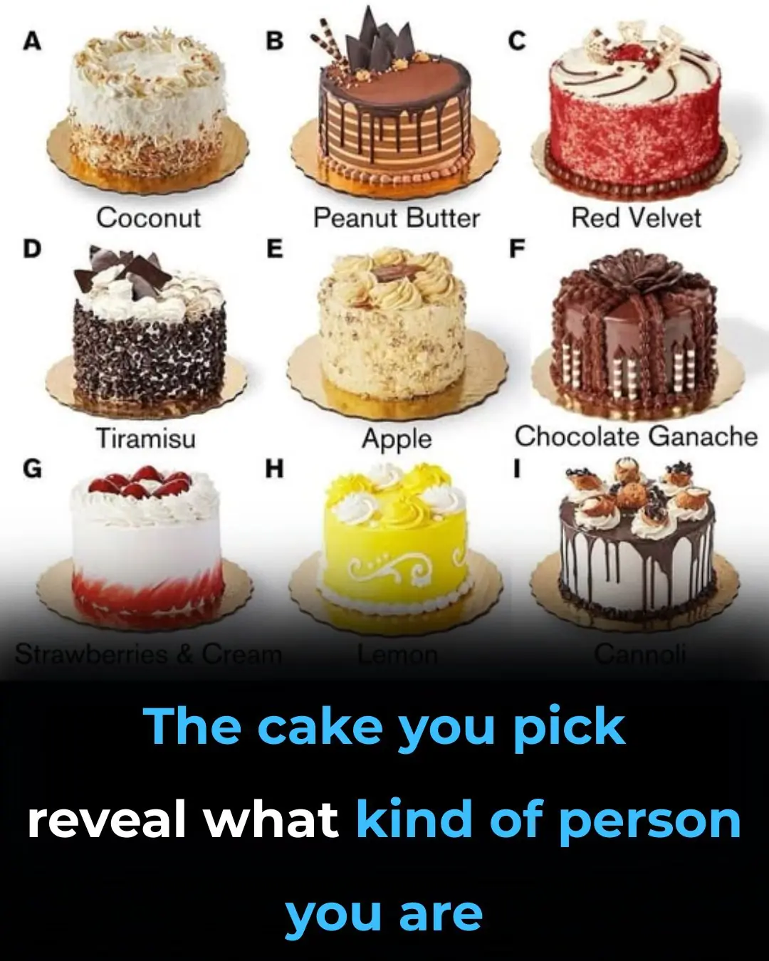 What The Cake You Pick Reveals About Your Personality