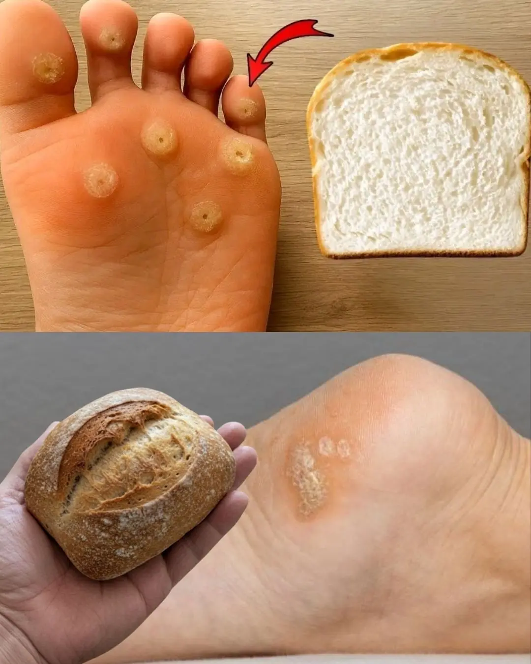Remove Foot Calluses Naturally with This Surprising Bread Remedy