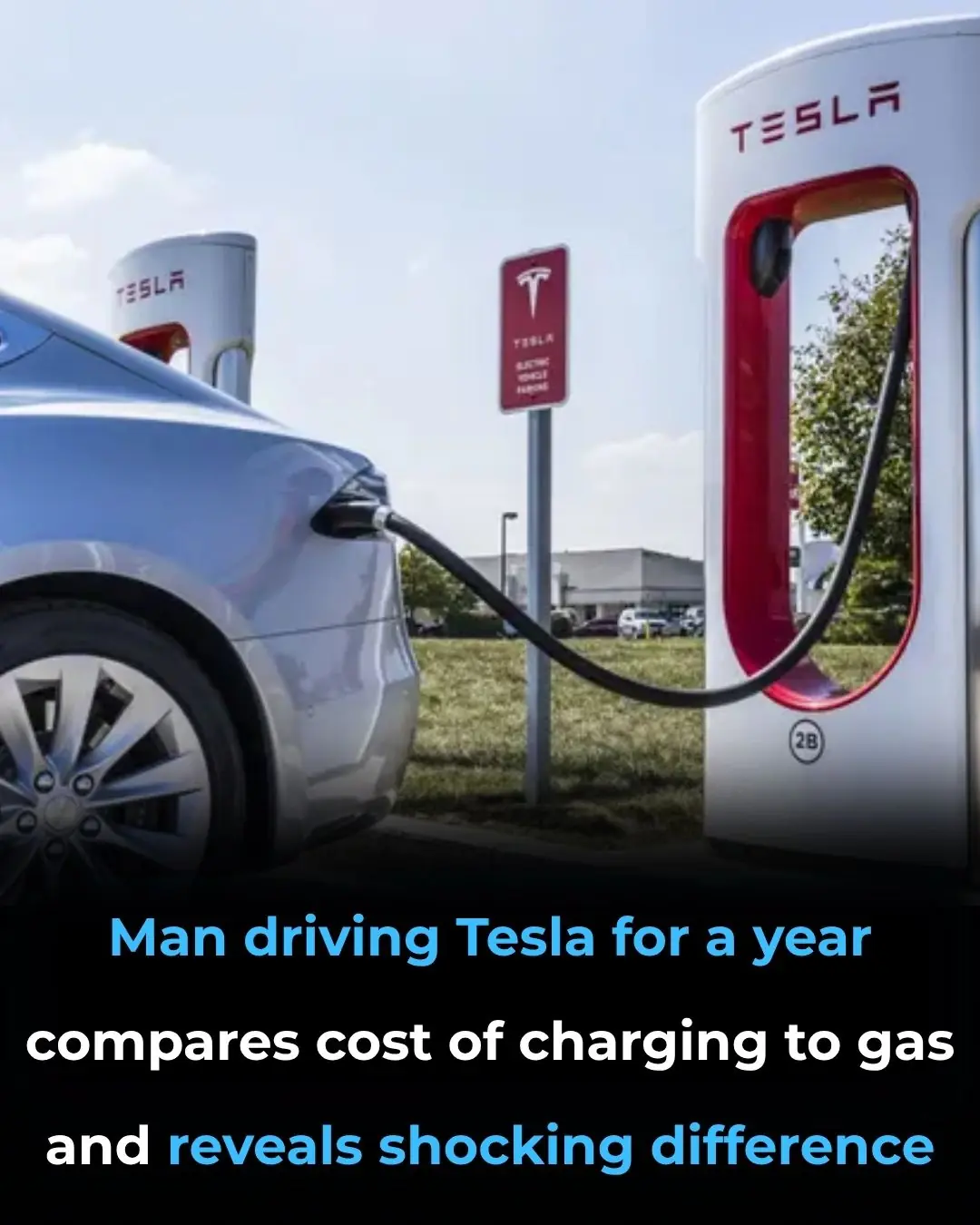 Man driving Tesla for a year compares cost of charging to gas and ...