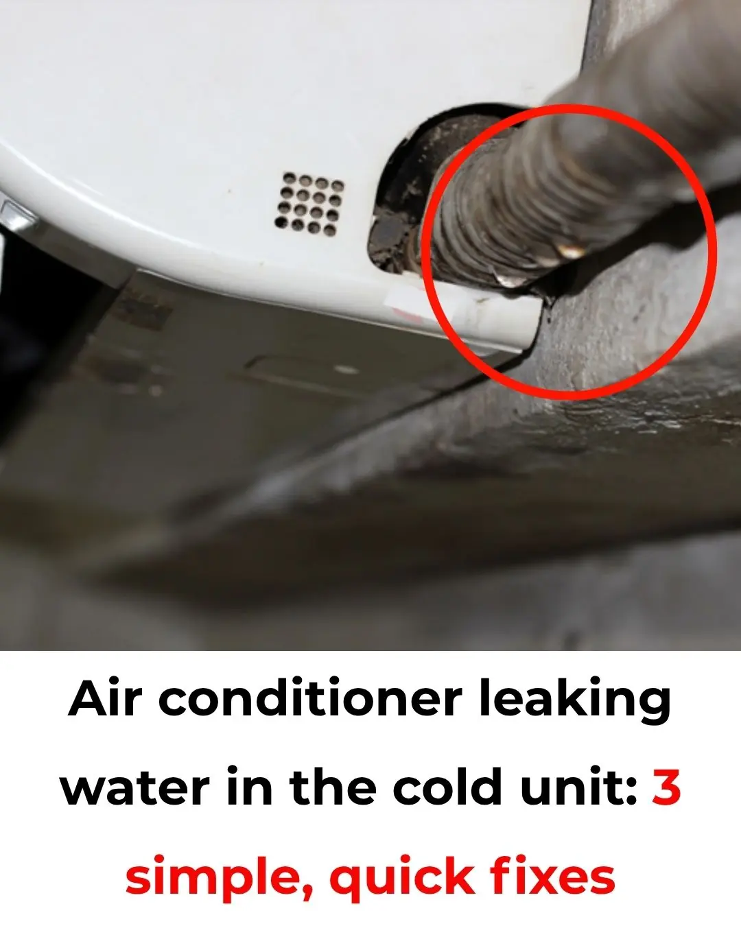 Air Conditioner Leaking Water from Indoor Unit: 3 Simple and Quick Fixes