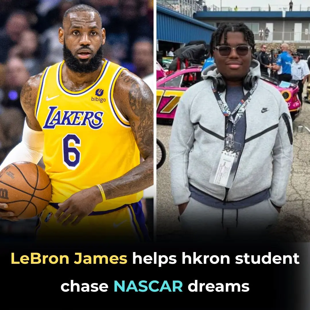 LeBron James Helps Akron Student Chase NASCAR Dreams