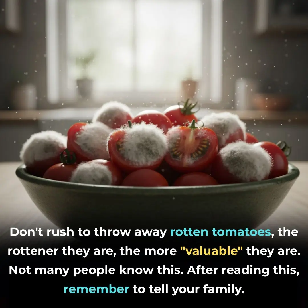 Don't rush to throw away rotten tomatoes, the rottener they are, the ...