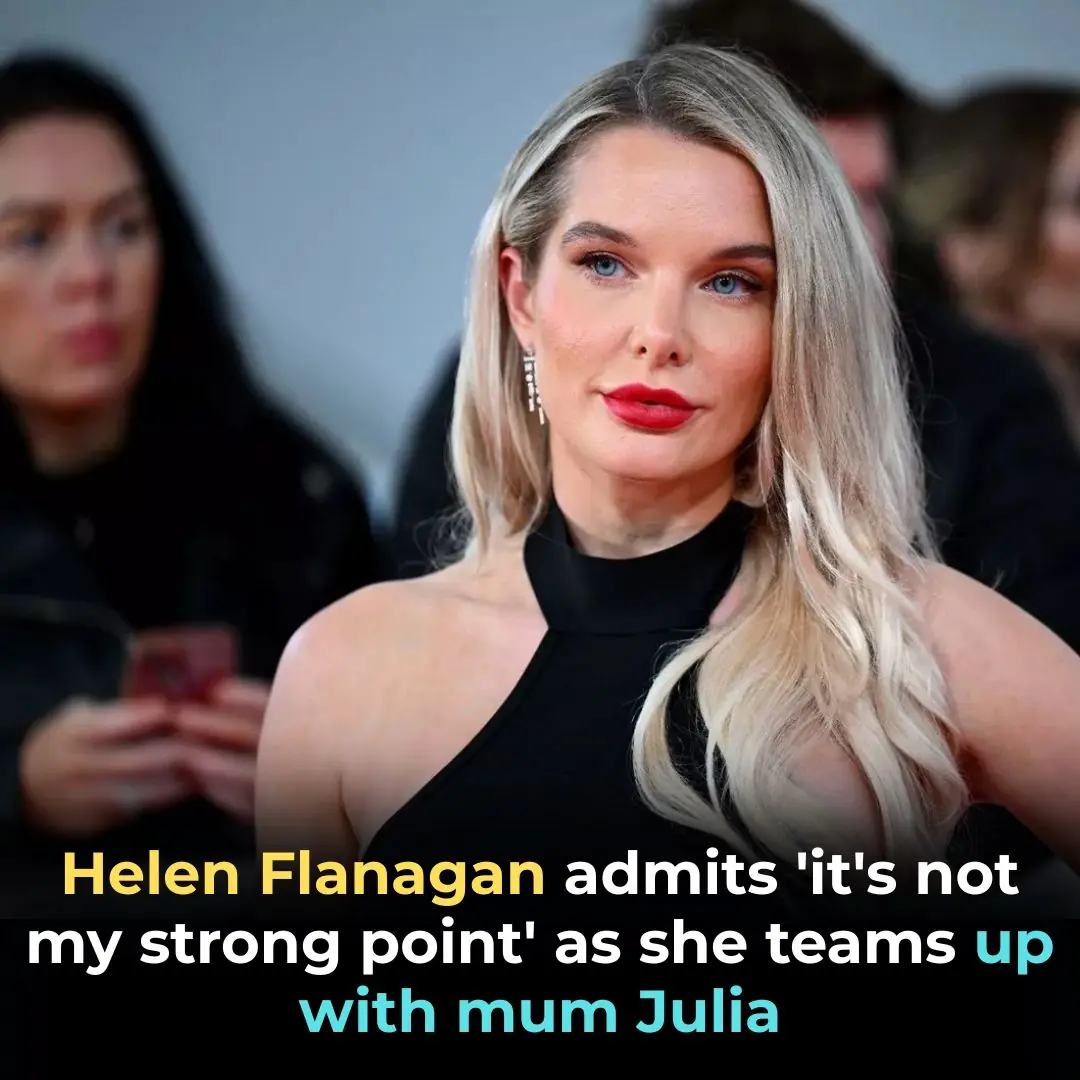 Helen Flanagan admits ‘it’s not my strong point’ as she teams up with ...