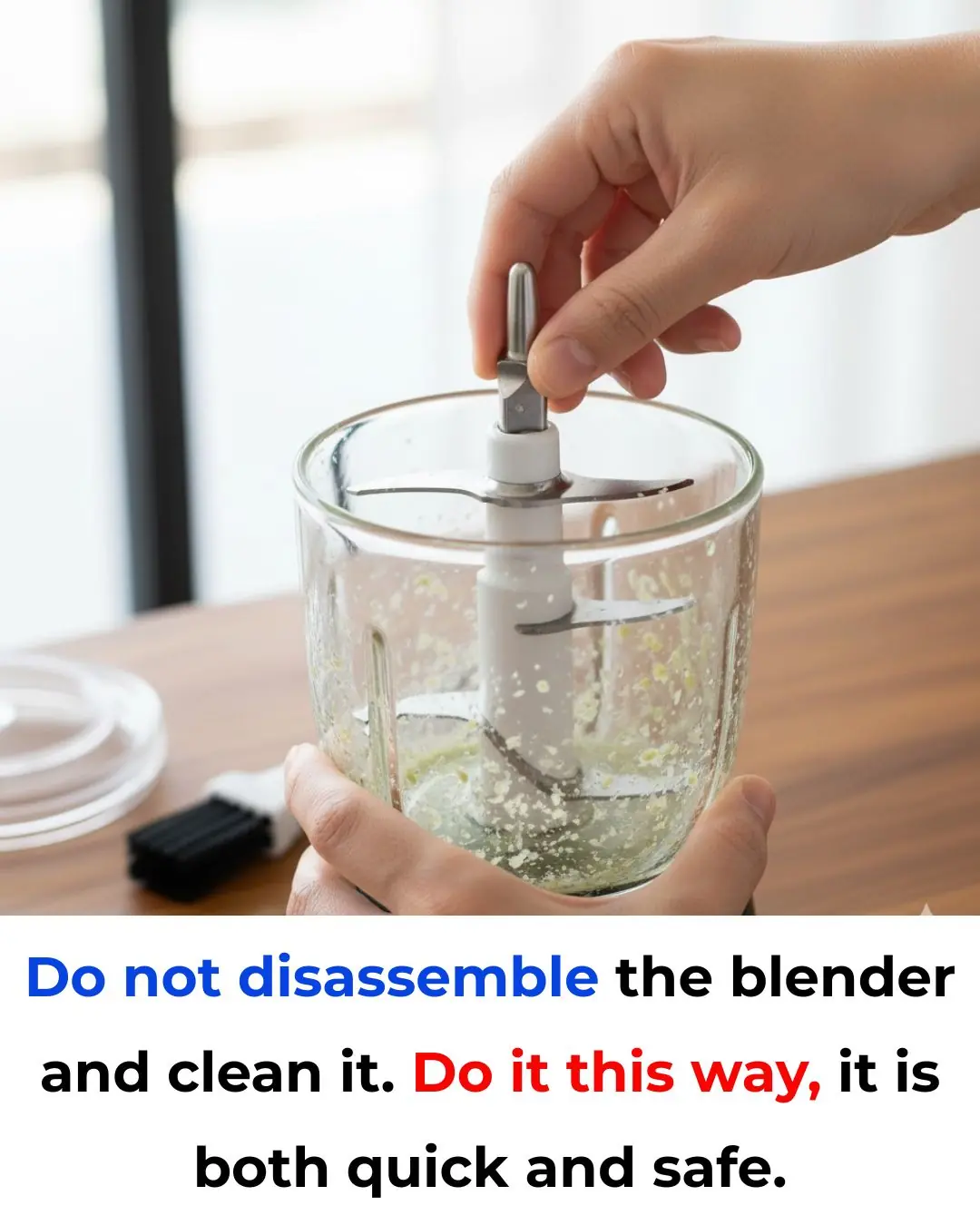 Don’t Take Apart Your Blender to Wash It – Do It This Way Instead, Fast ...