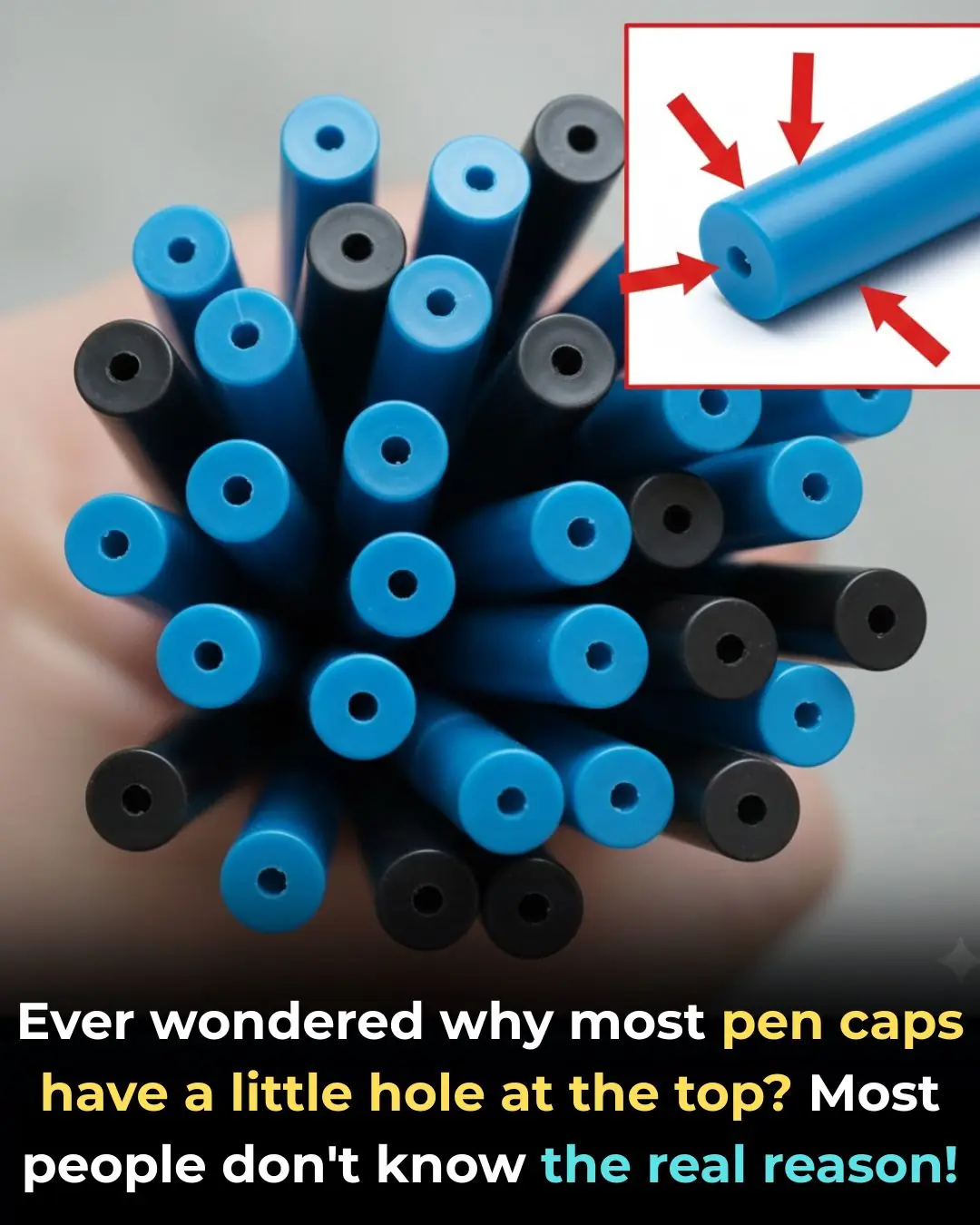 The Real Reason There’s a Hole in Your Pen Cap
