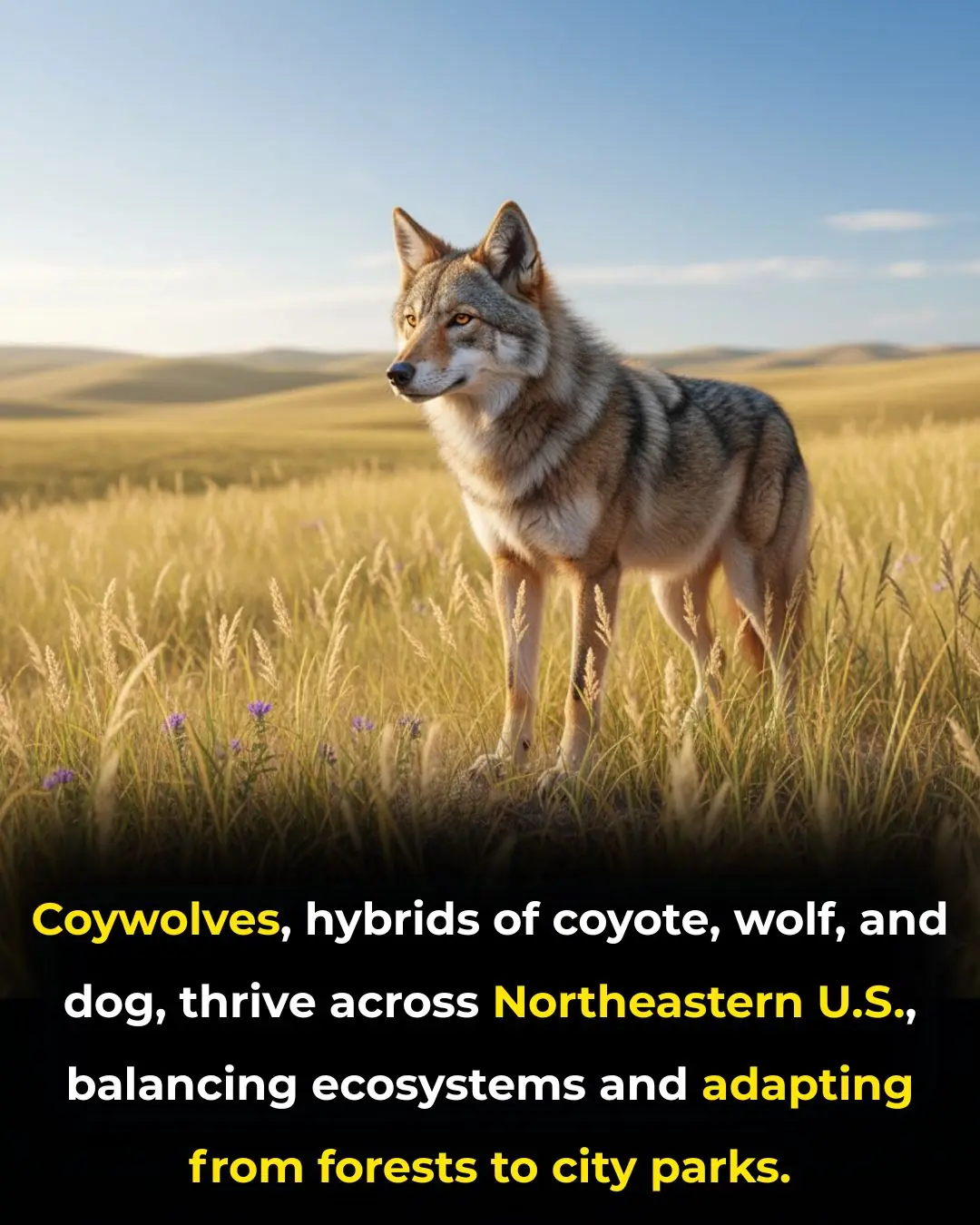 Coywolves: The Hybrid Predators Transforming Northeastern North America