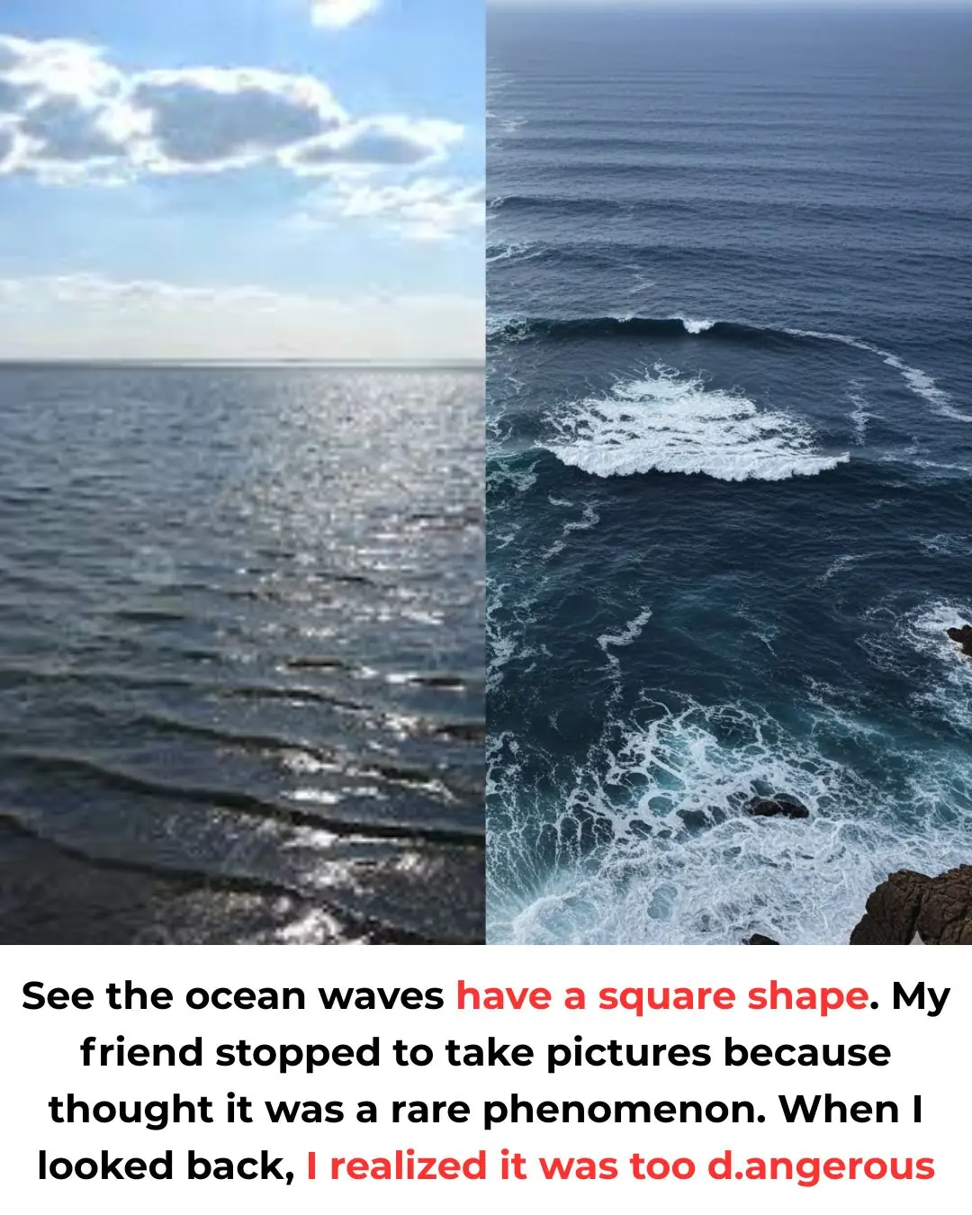 Square Waves: The Mesmerizing Ocean Pattern That Can Turn Deadly