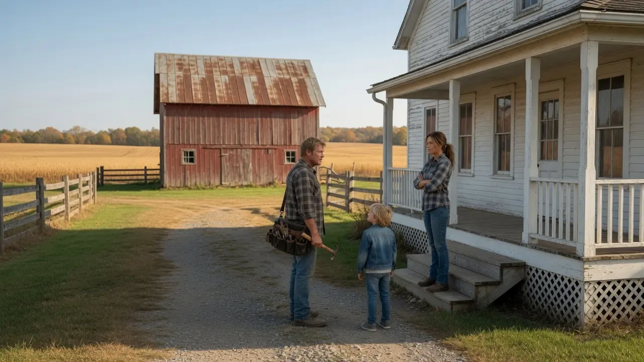 A Struggling Single Dad Took a Barn Repair Job - Then He Learned the ...